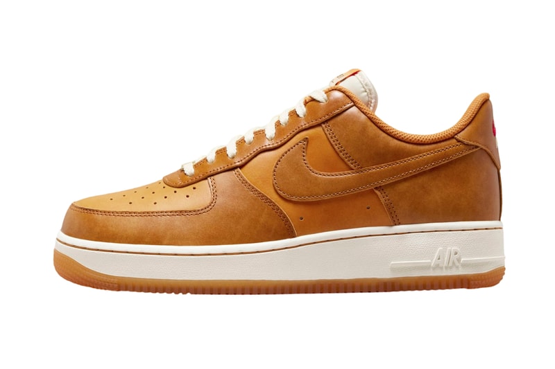 Nike Builds The Air Force 1 “Since 1982” With All-Brown Leather Uppers ...
